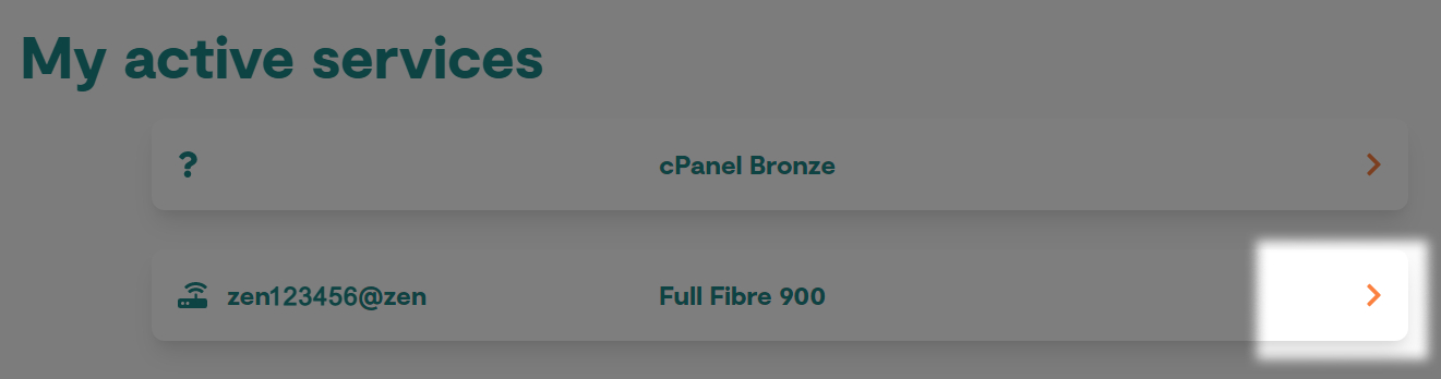 Getting Email Details For Home | Help & Support | Zen